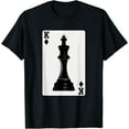 Chess King Playing Card T-Shirt - Walmart.com