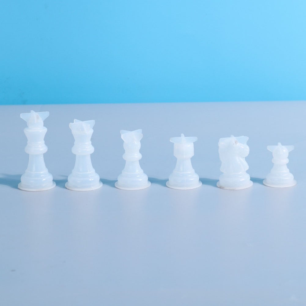 Chess Kit Epoxy Resin Silicone Molds for Crafting International Chess ...