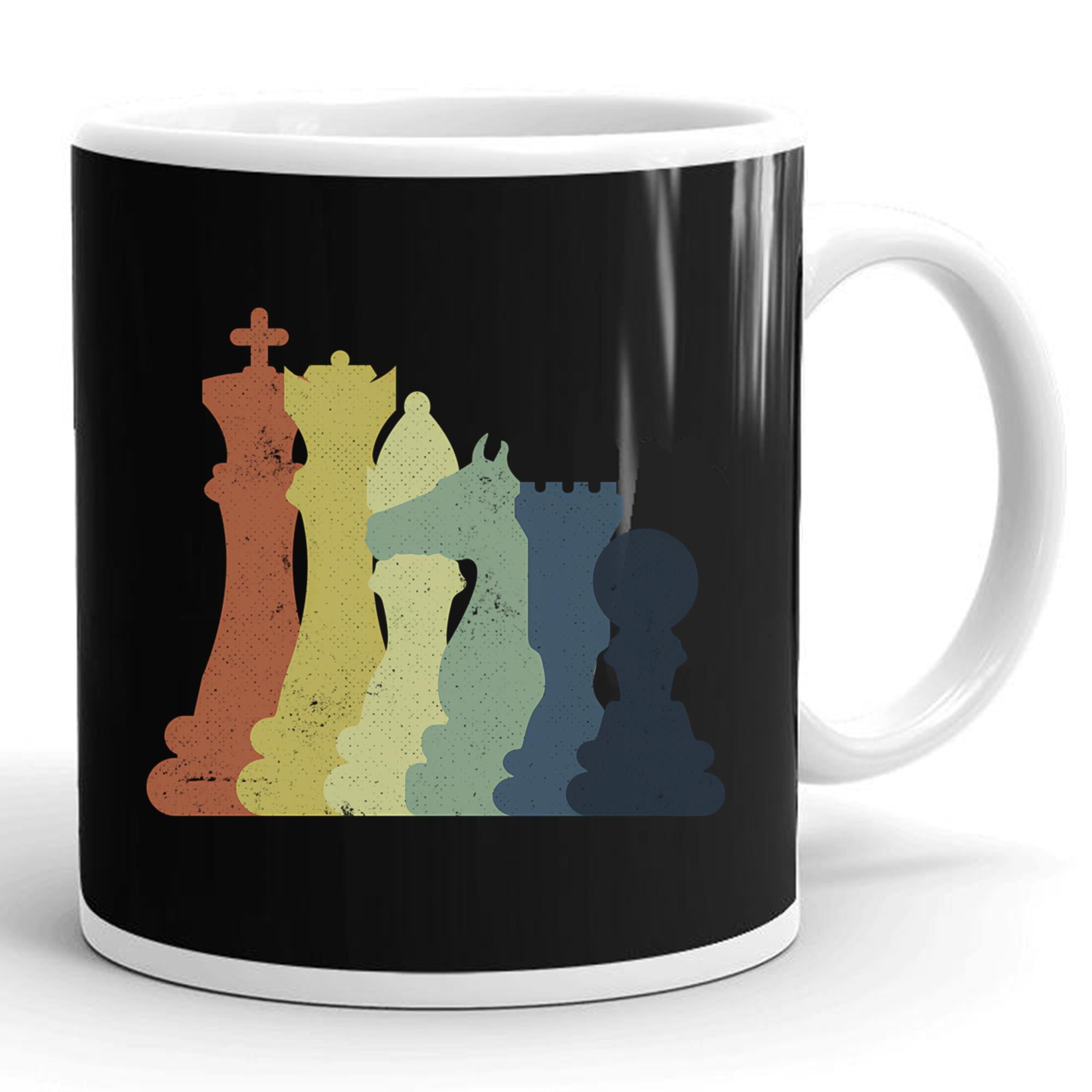 Chess Lover Chess Player Gift Ceramic Mug 11oz (White;11oz) - Walmart.com
