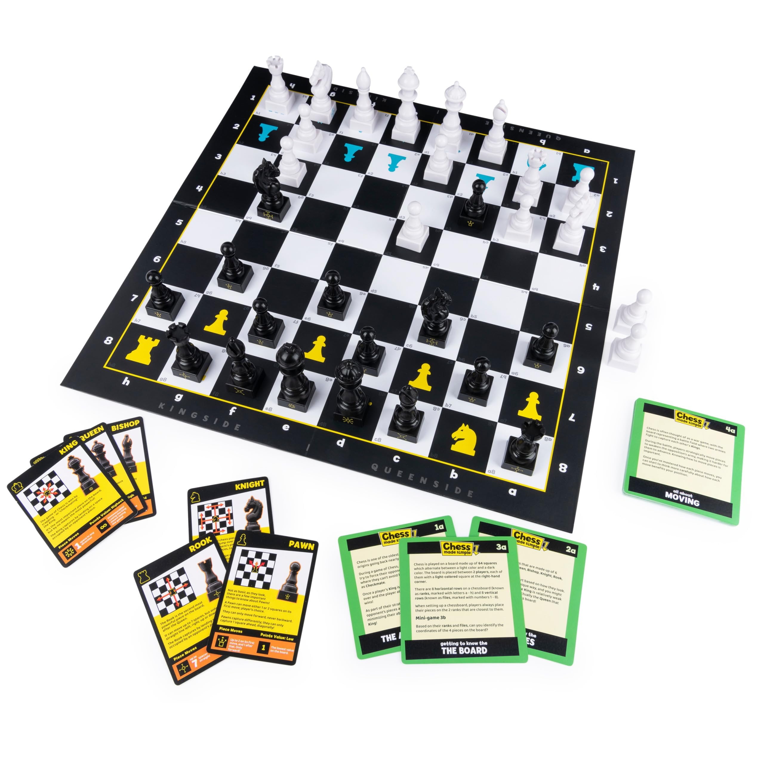 Spin Master Games, Chess Made Simple, Learn to Play Strategy Board ...