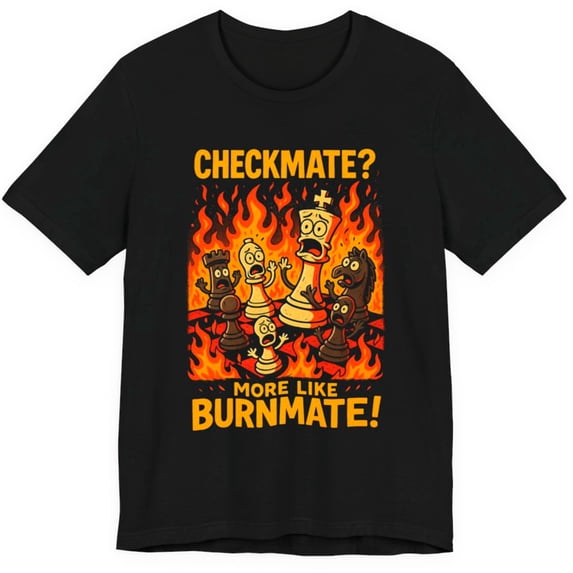 Chess Meme Graphic T-Shirt – Funny Chess Player Tee – Unique Gift ...