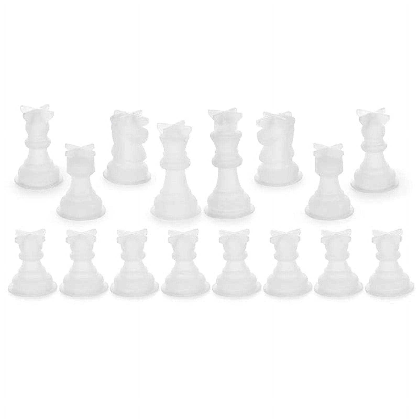Chess Mold for Resin Silicone Chess Resin Mold Chess Crystal Epoxy ...
