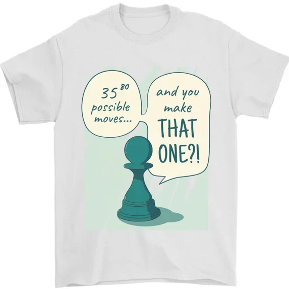 Chess Moves Funny T-Shirt - Walmart.com