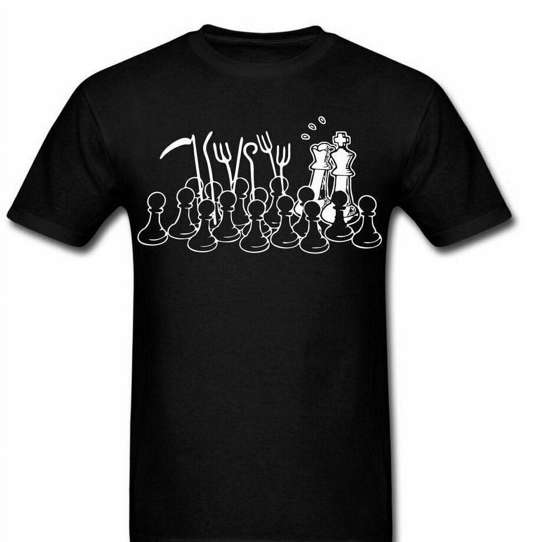 Chess Pieces Acitvist Protest anarchy banksy t shirt Tee - Walmart.com