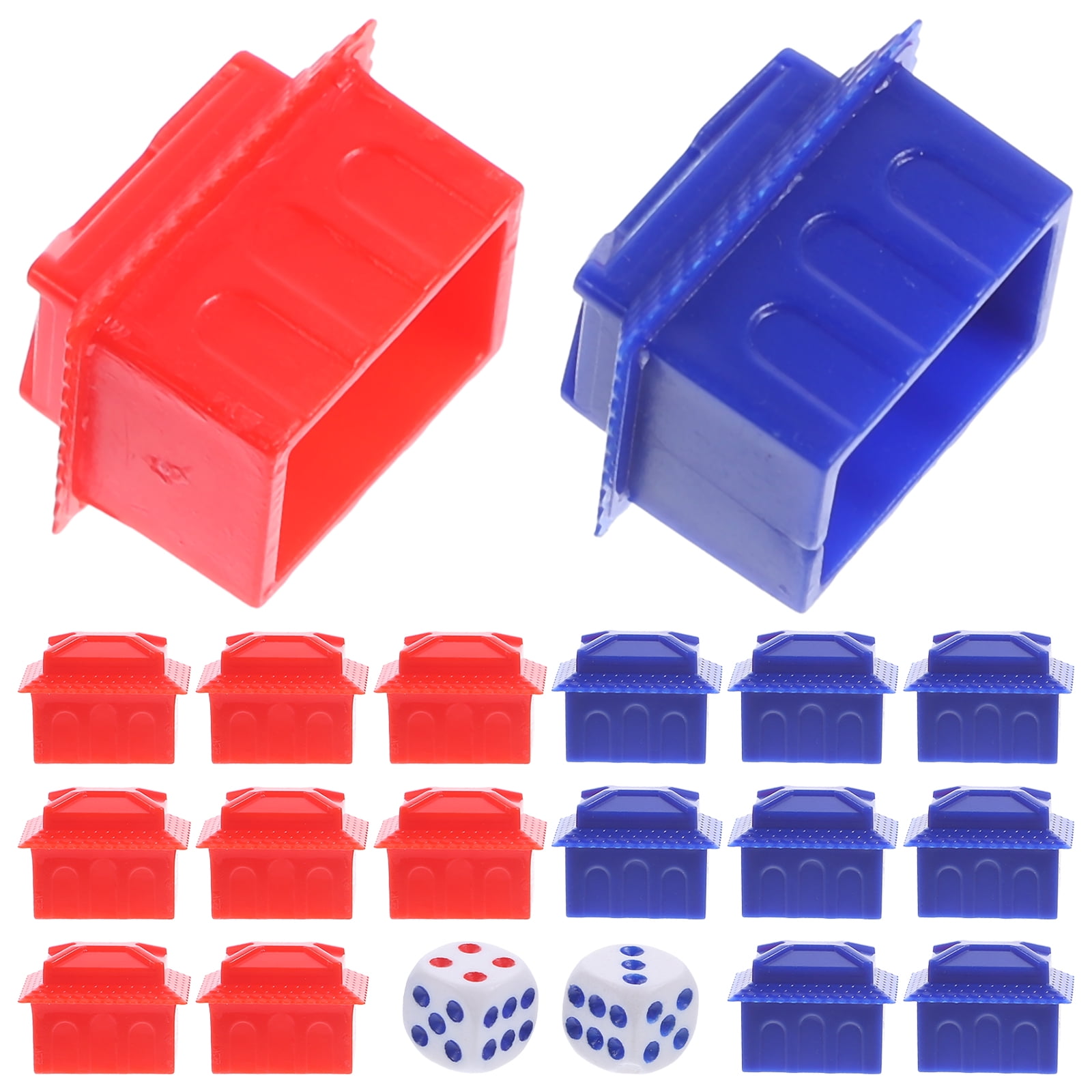 Chess Pieces Tiny House Victory Game House Photo Prop Plastic Chess ...