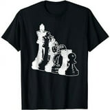 Chess Pieces Vintage Chess Player T-Shirt - Walmart.com