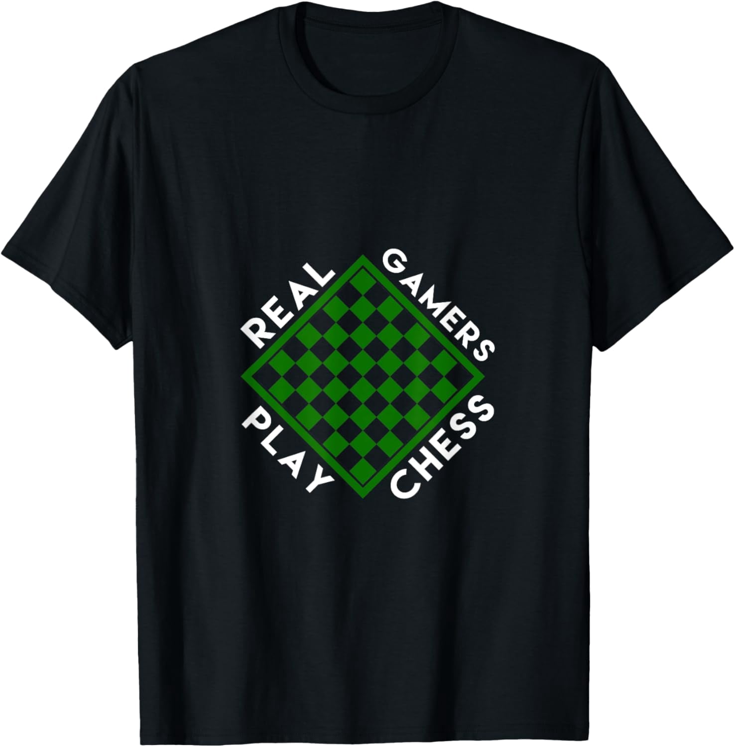 Chess Player Gift Real Gamers Play Chess T-ShirtMen and women, White ...