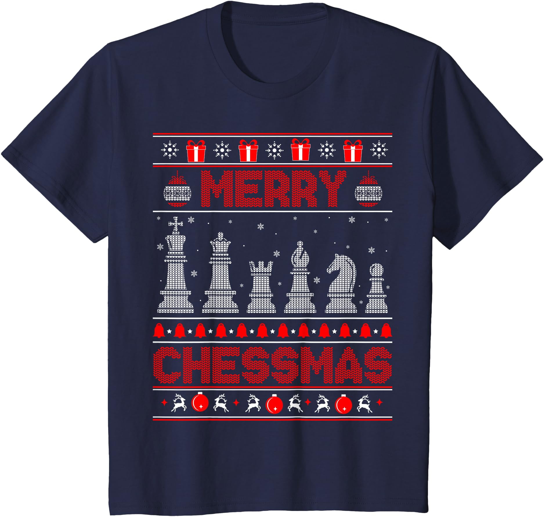 Chess Player Merry Chessmas Christmas Ugly Style Youth Toddler T-Shirt ...