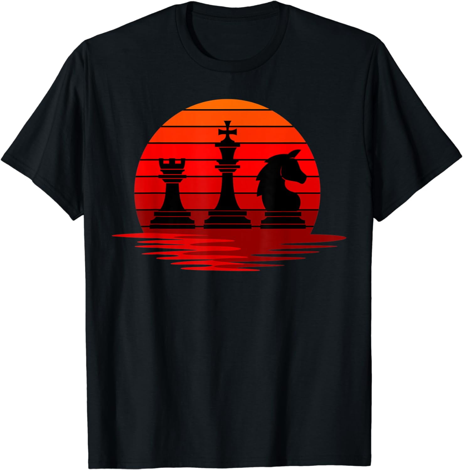 Chess Players Queen King Horse Boardgame Checkmate T-Shirt - Walmart.com