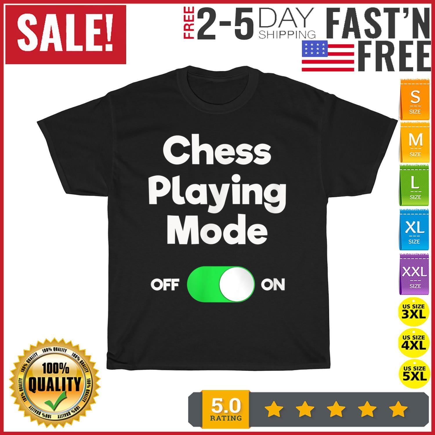 Chess Playing Mode Vintage T Shirt Men Fashion 2023 Women T Shirt Short ...