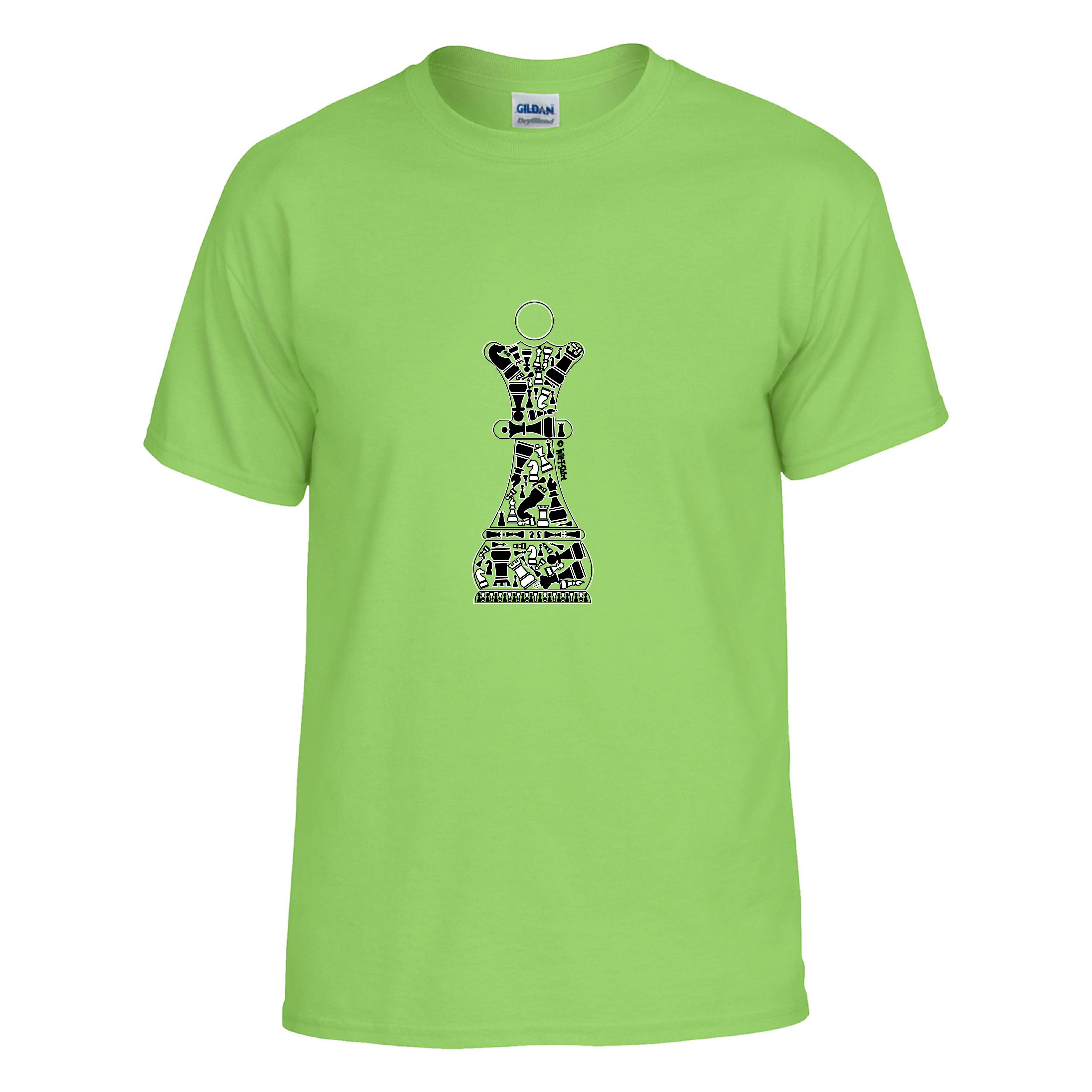 Chess Queen Victories (Queen Filled with Piecies): Chess T-shirt, Men ...