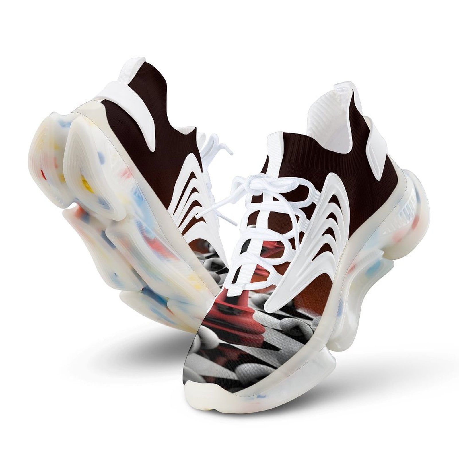 Chess Red Queen Walking Shoes for Men Woman Lightweight Tennis Fashion ...