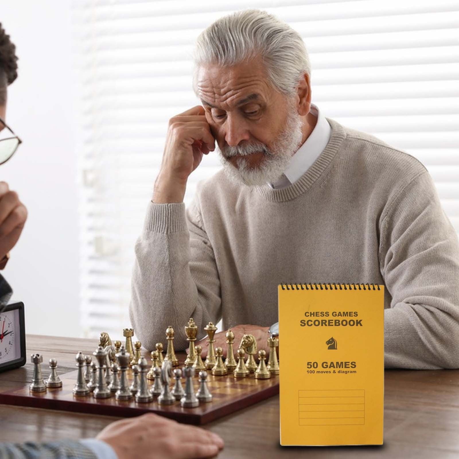 Chess Scorebook Score,50 Games100 Moves,Chess Score Notebook,Standard ...