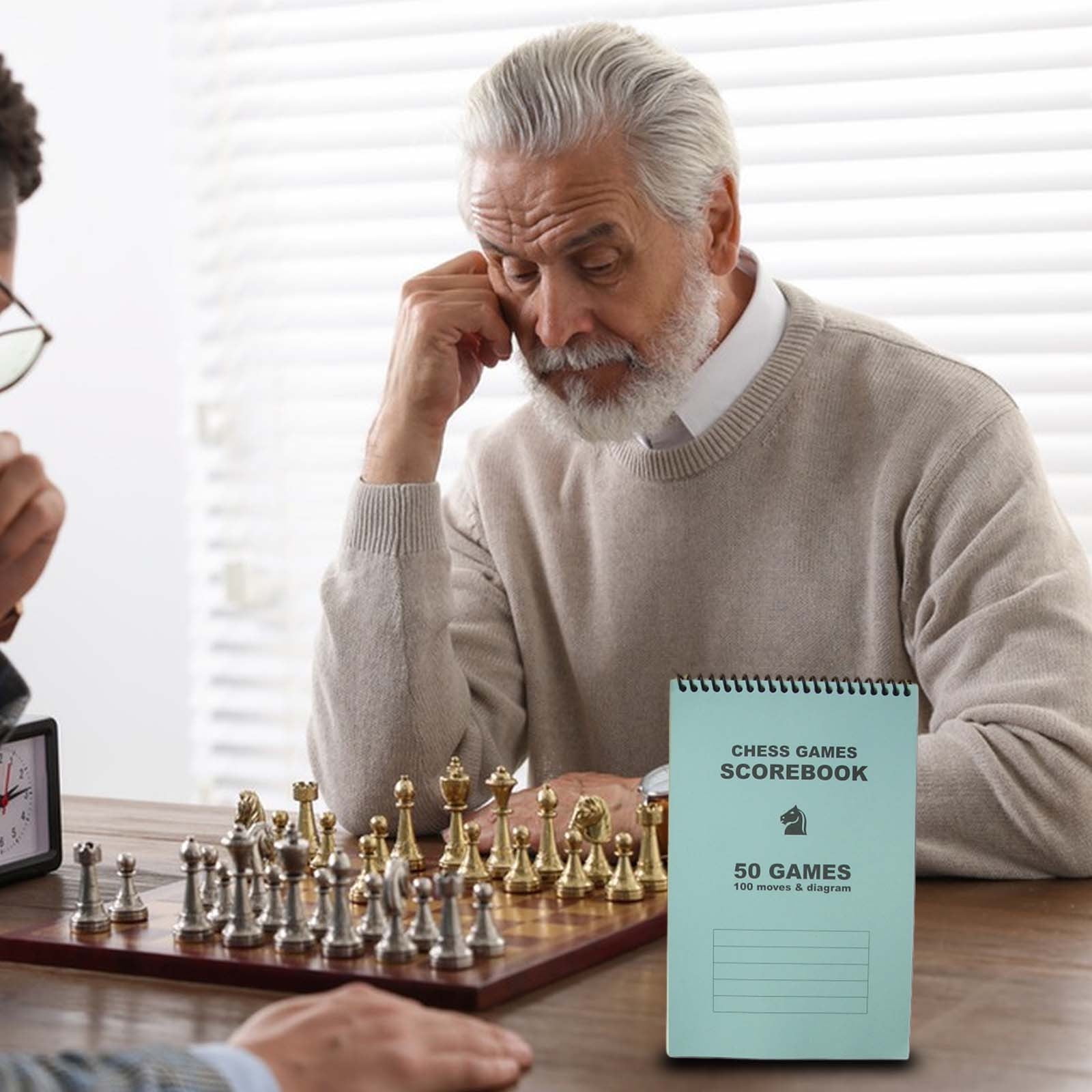 Chess Scorebook Score,50 Games100 Moves,Chess Score Notebook,Standard ...