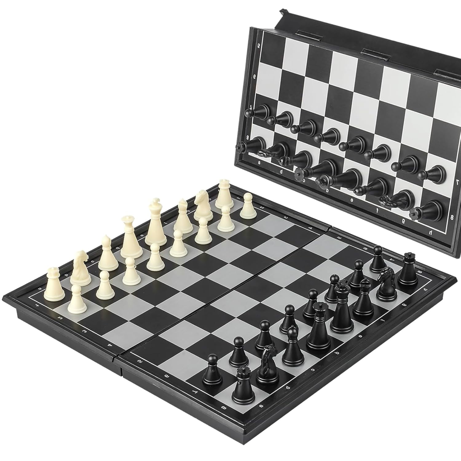 Chess Sets 8 Inch Magnetic Chess Game Chess Sets For Adults | Foldable ...