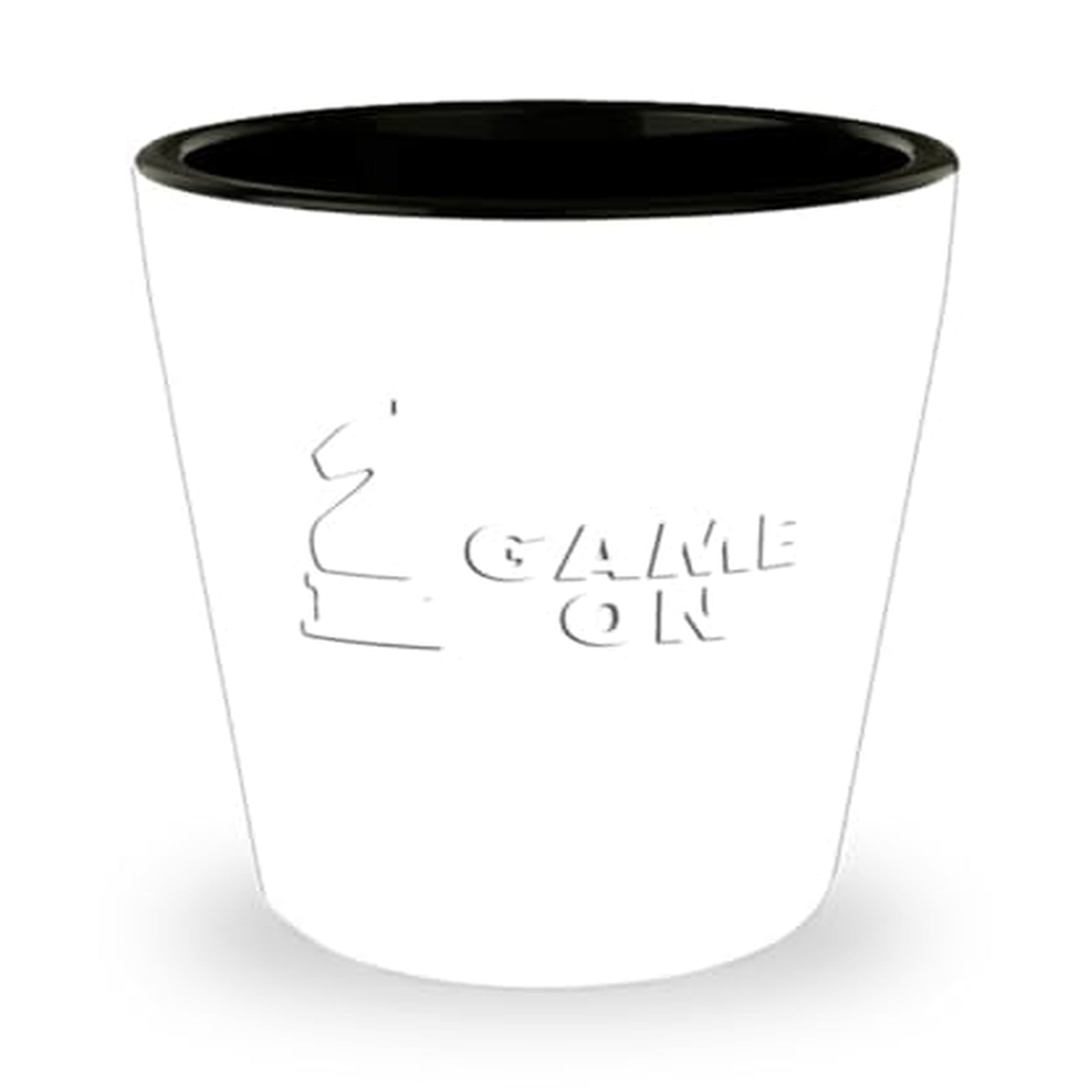 Chess Enthusiast Shot Glass - Game On Knight Pun, Unique Board Player ...