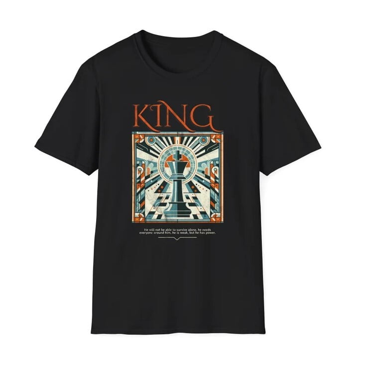 Chess T-Shirt - King, Chess Player Gift, Checkmate, Funny Chess Master ...