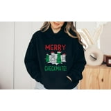 Chess Ugly Christmas Hoodie Merry Checkmate Hoodie Chess Player Holiday HoodieChess Xmas Hoodie ...