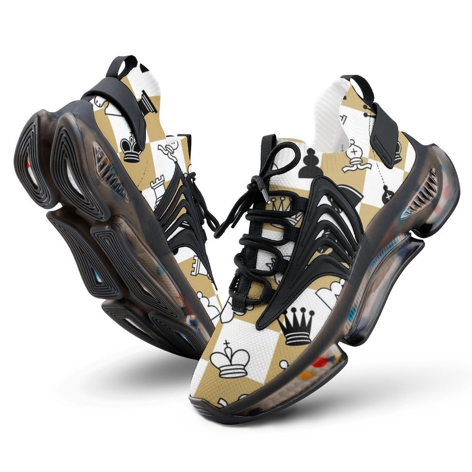 Chess Walking Shoes for Men Woman Lightweight Tennis Fashion Elastic ...