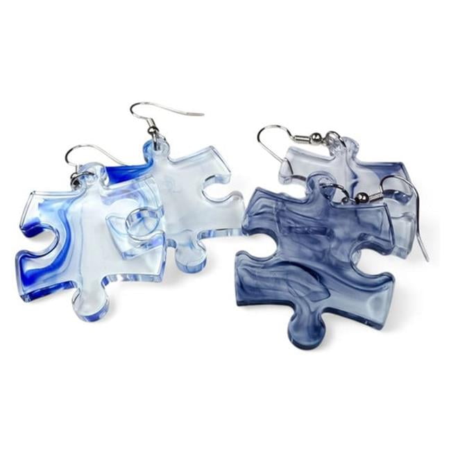 Chessex CHX54011 Hook Earrings Nebula Puzzle Piece - Set of 2 - Walmart.com