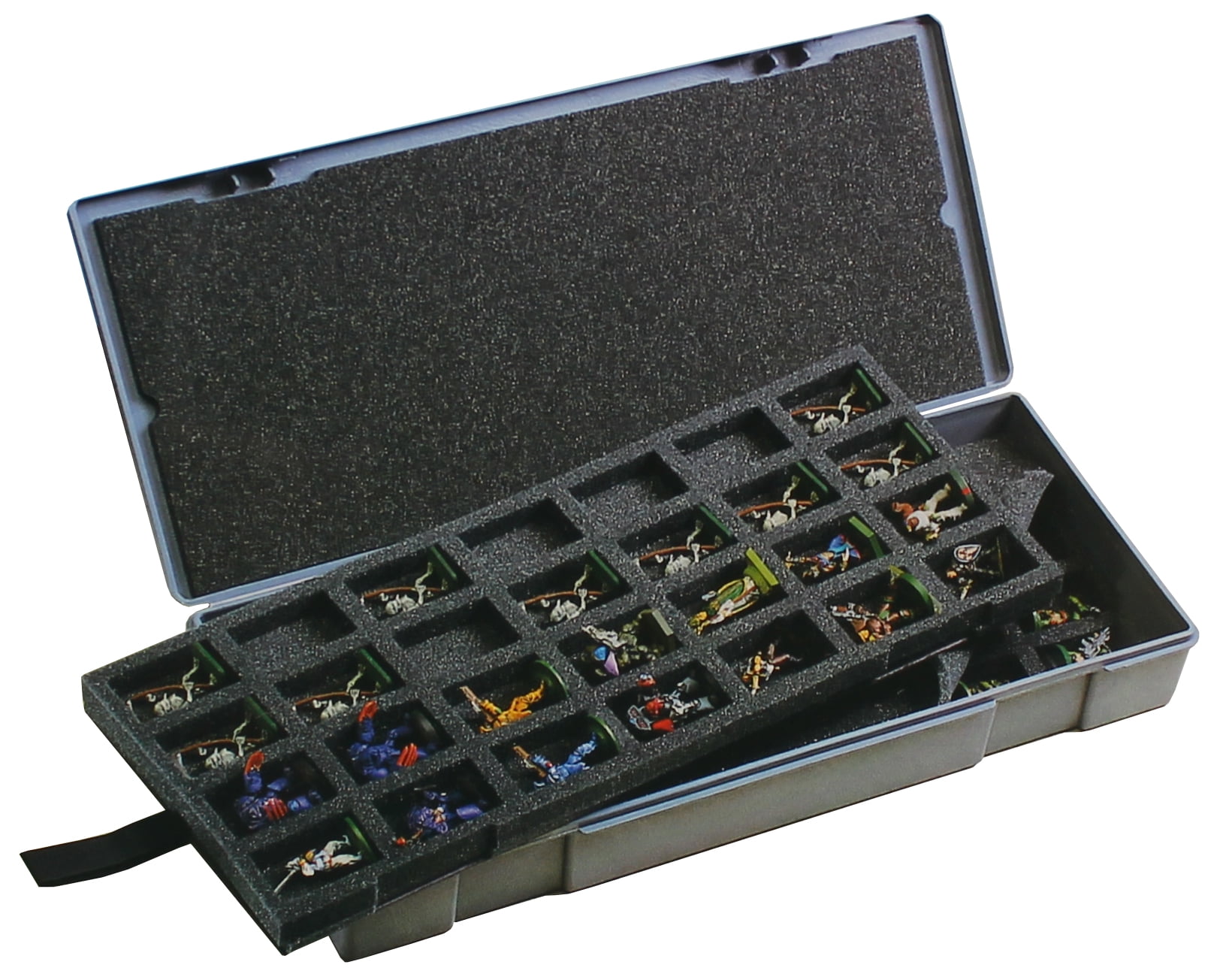 Chessex Manufacturing Figure Storage Box for Larger 25mm Figures (56 ...