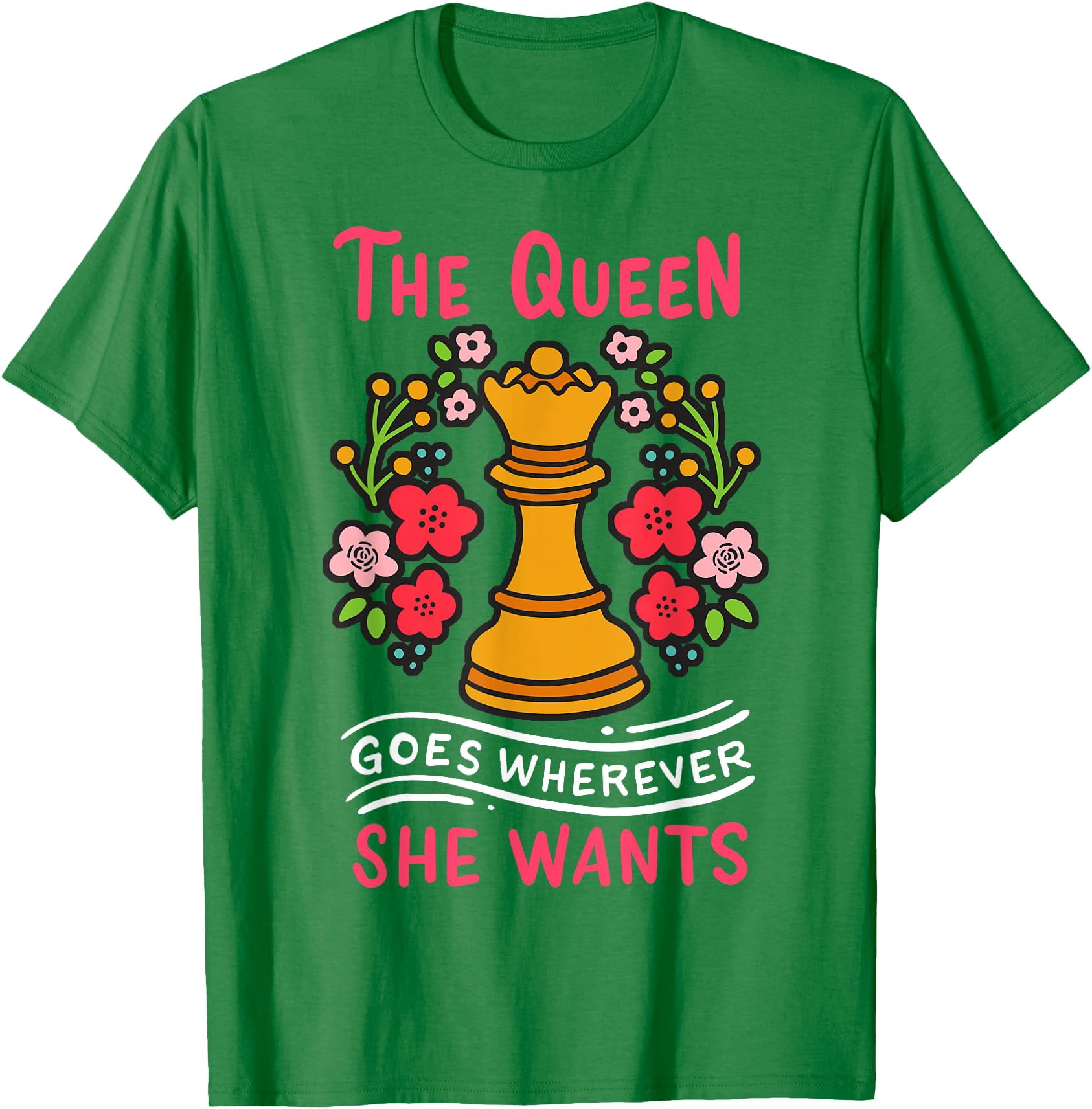 Chessmen Chessboxing Queen Chess Player Gift Softstyle Unisex T-Shirt ...