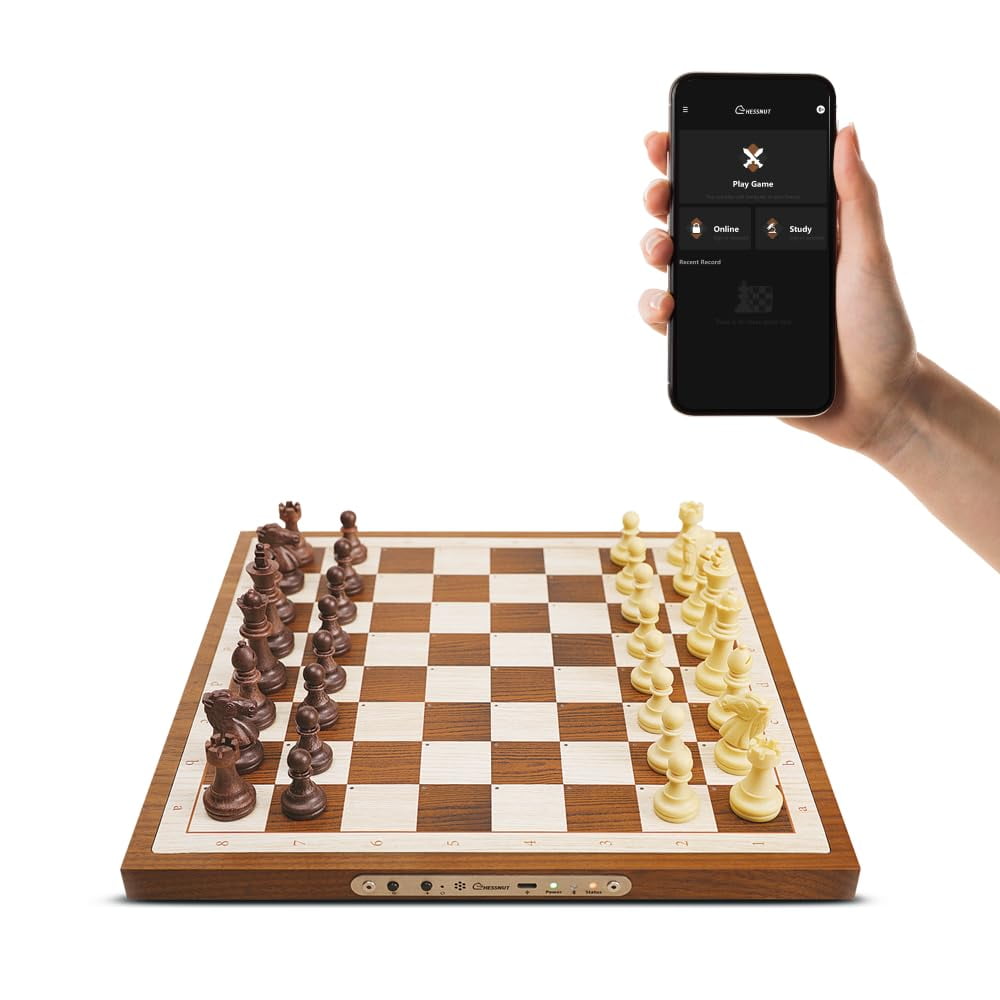 Chessnut Air Electronic Chess AIF9 Set, A magnificently Handcrafted ...