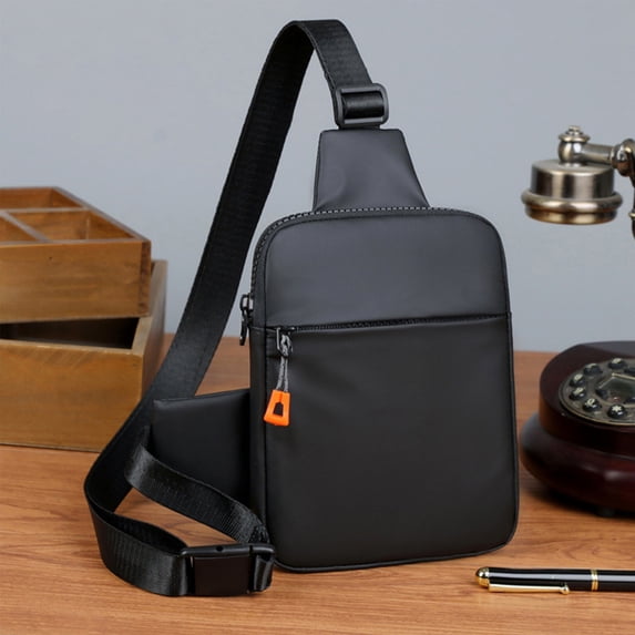 Chest Bag Crossbody Bag, Lightweight Sling Shoulder Pack with Multi ...