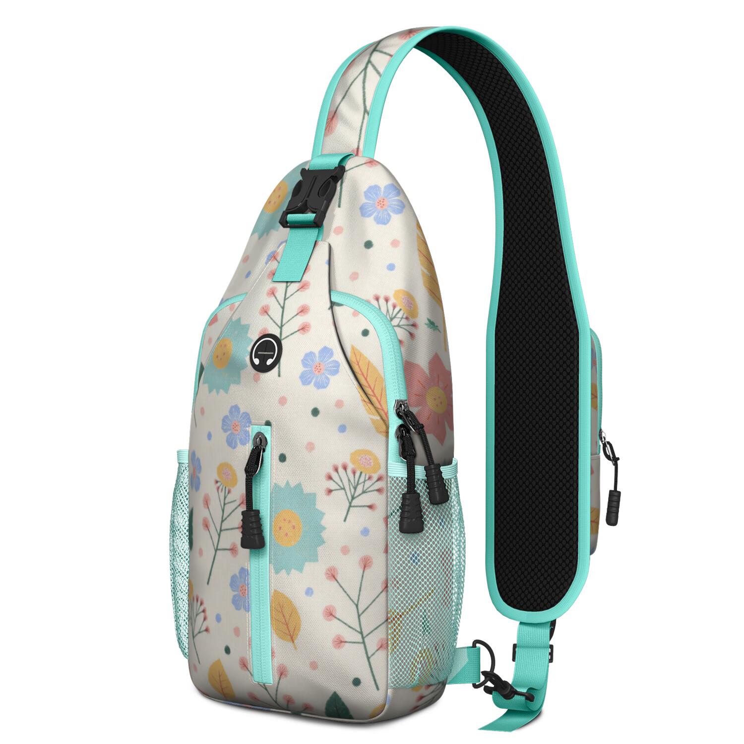 Chest Bag Crossbody Shoulder Bag Adjustable Shoulder StrapTravel Sling ...