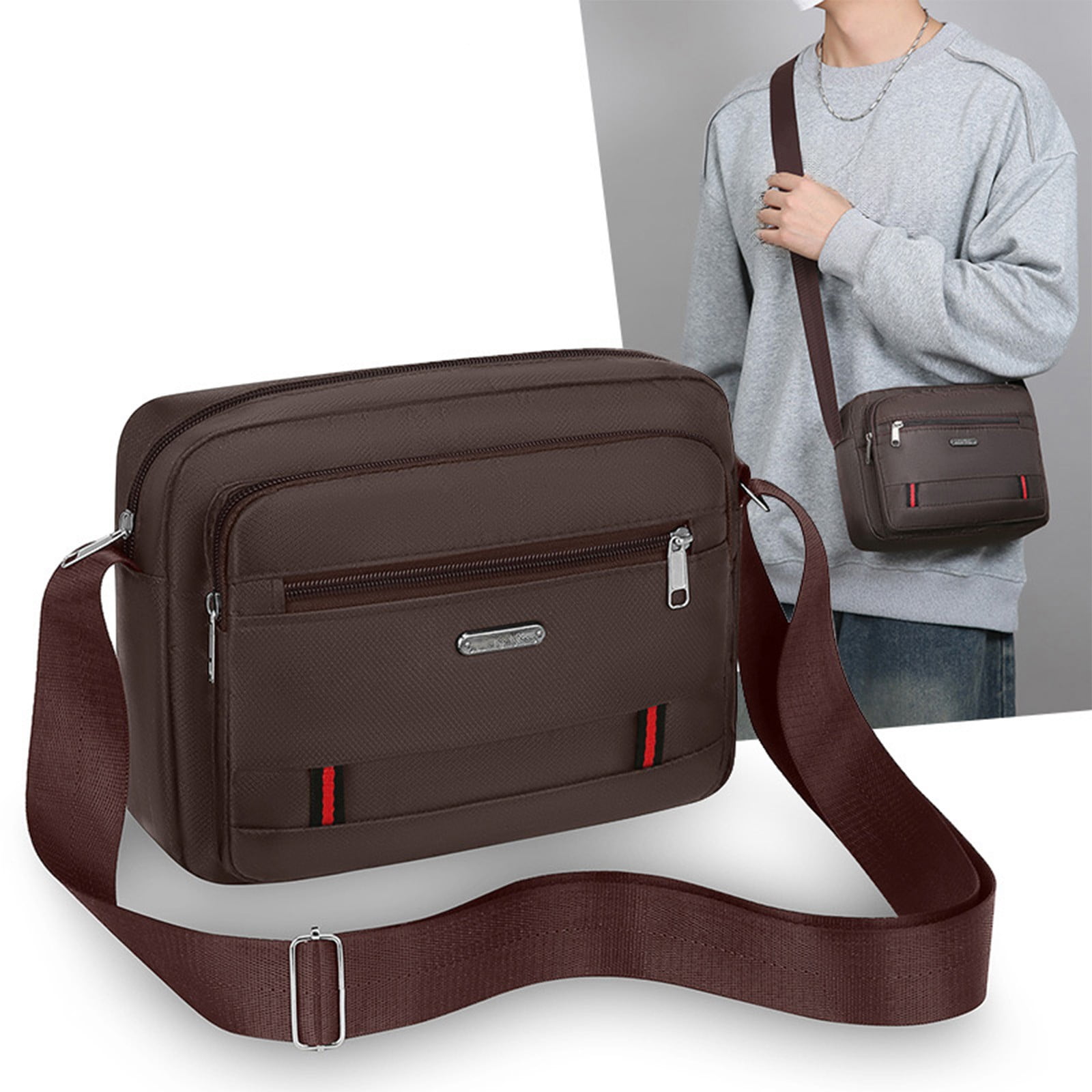 Chest Bag Fabric Material Crossbody Bag Sports Chest Bag Portable Multi ...