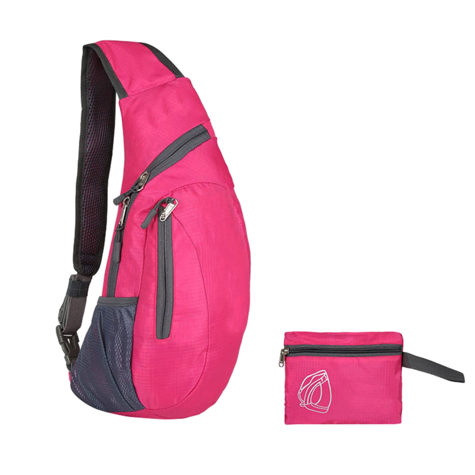 Chest Bag Sling Bag Crossbody Shoulder Chest Back Pack Theft Travel ...