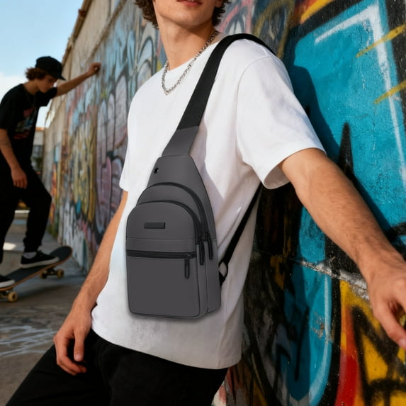 Chest Bag, Travel Sports Shoulder Bag, Casual Crossbody Bag, for Hiking ...