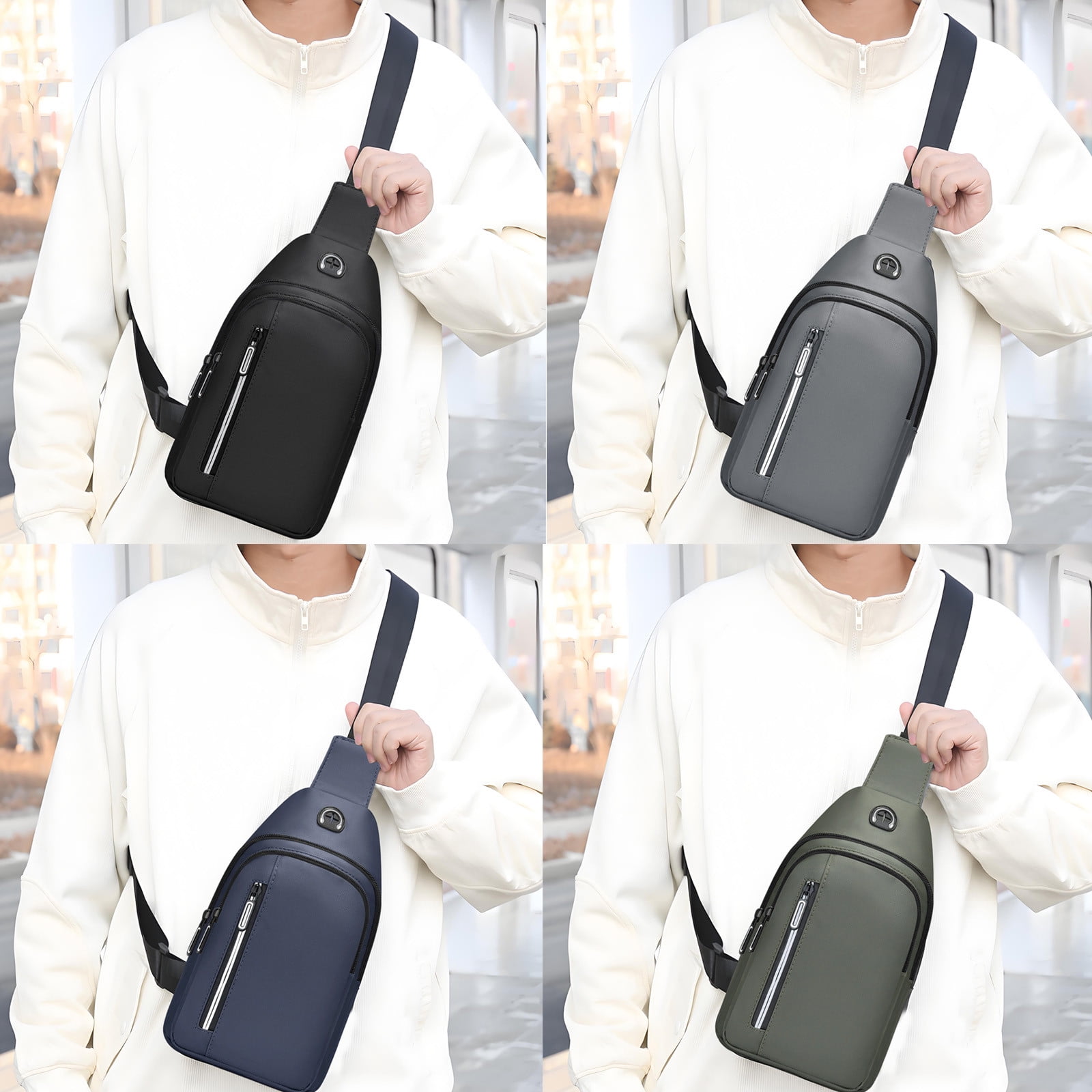 Chest Bag for Travel | Sports Shoulder Bag | Casual Crossbody Small ...