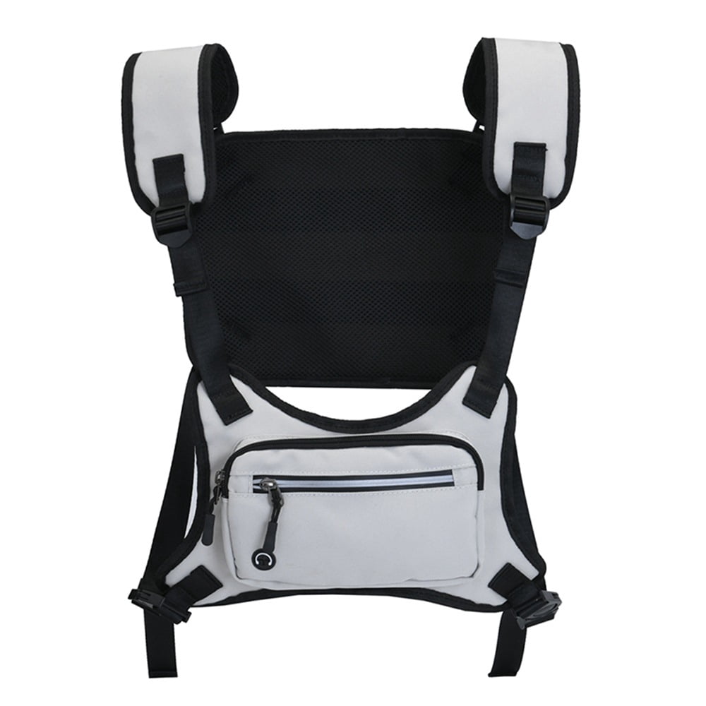 Chest Bag for Men and Women, Chest Rig Pack Front EDC Pouch Running ...