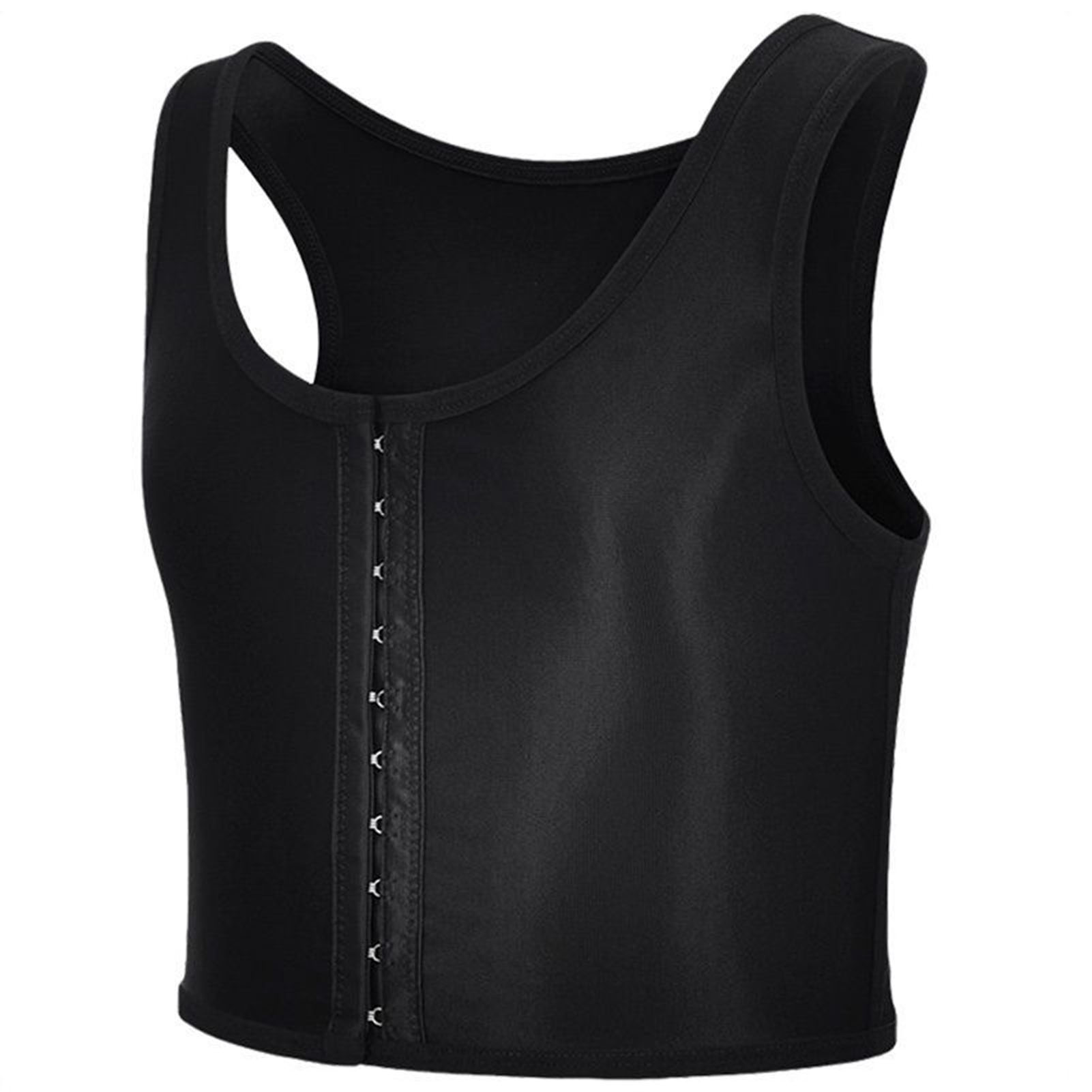 Chest Binder Front Hook Design Breathable Comfortable Regulable Buckle ...