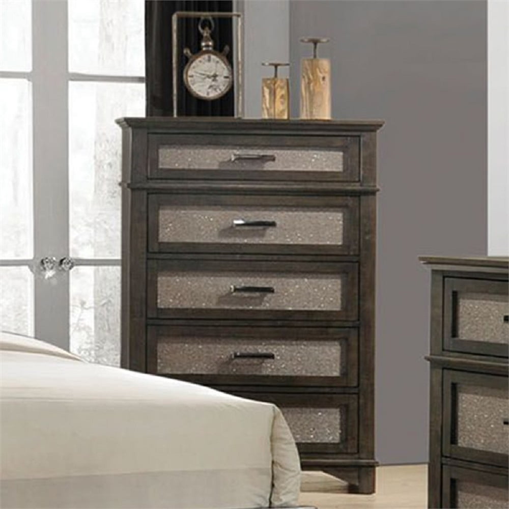 Acme Chest in Dark Walnut Finish 26286 - Walmart.com