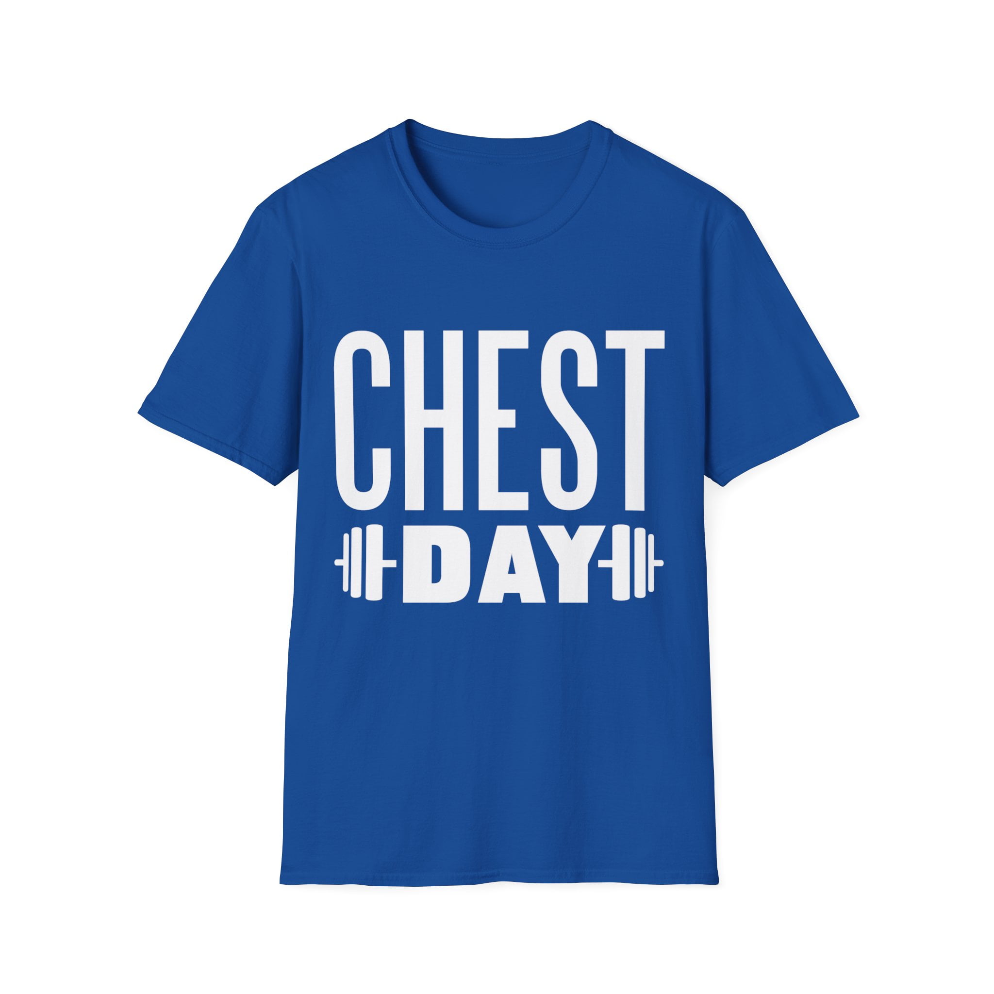 Chest Day Inspirational Exercise Workout Graphic TShirt - Walmart.com
