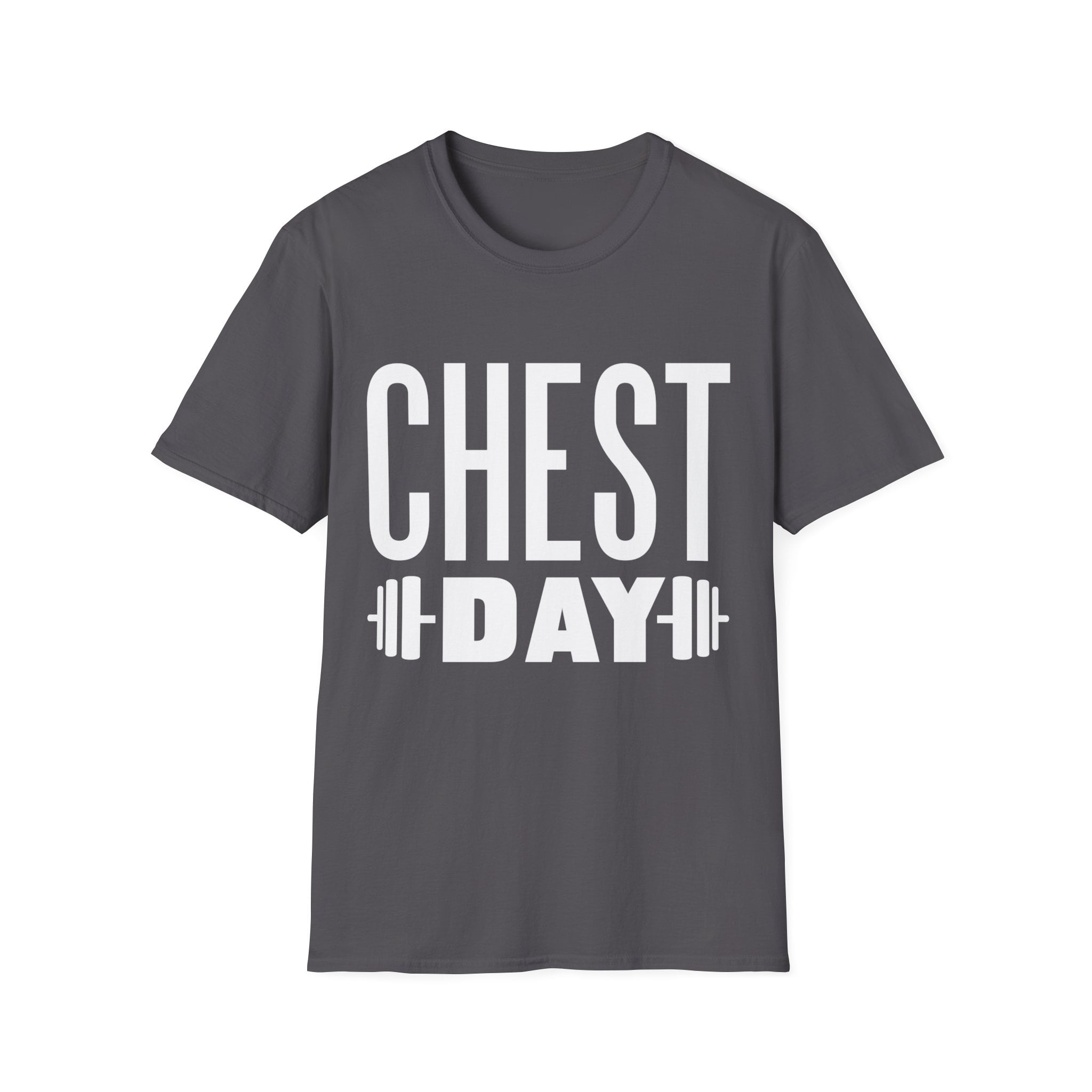 Chest Day Inspirational Exercise Workout Graphic TShirt - Walmart.com