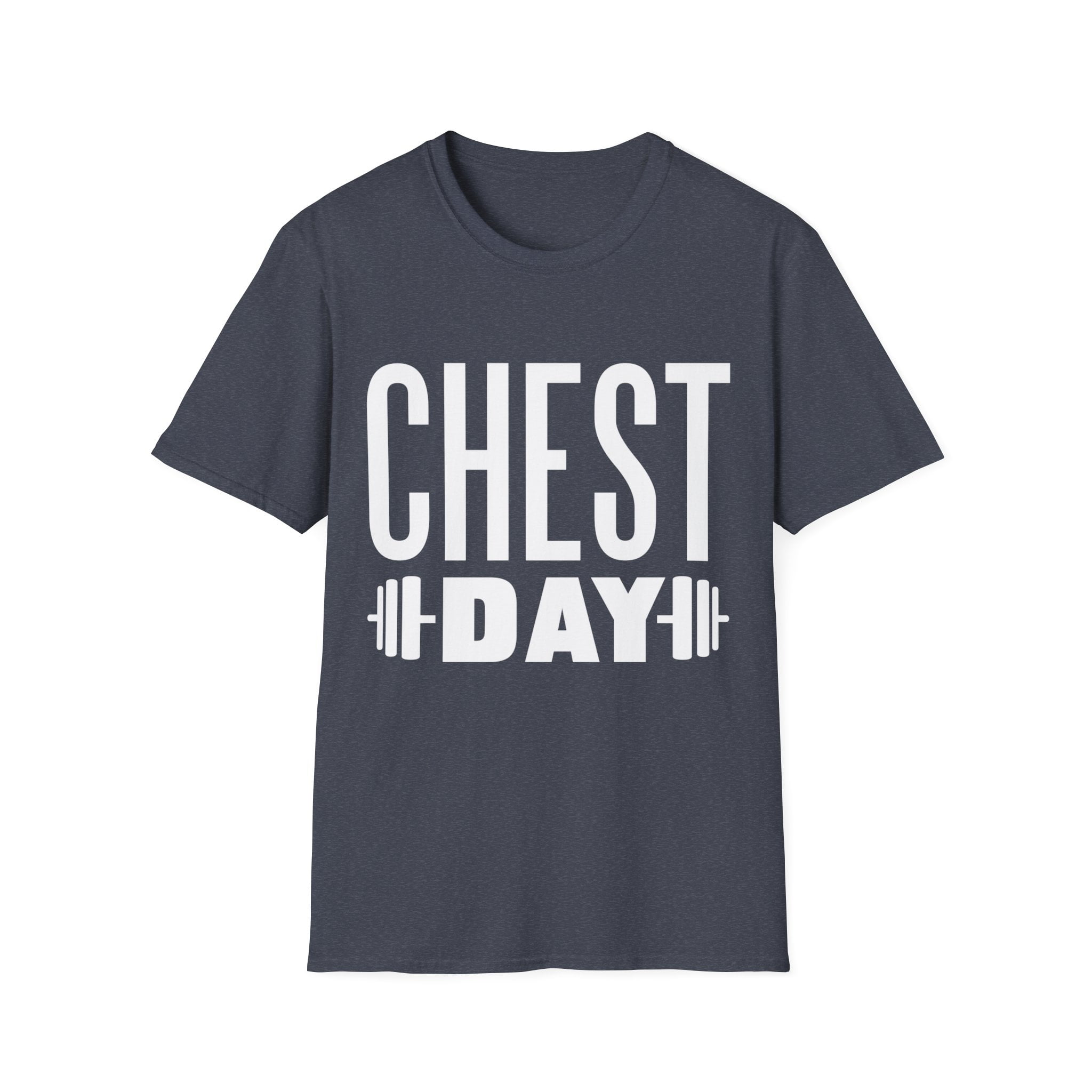 Chest Day Inspirational Exercise Workout Graphic TShirt - Walmart.com