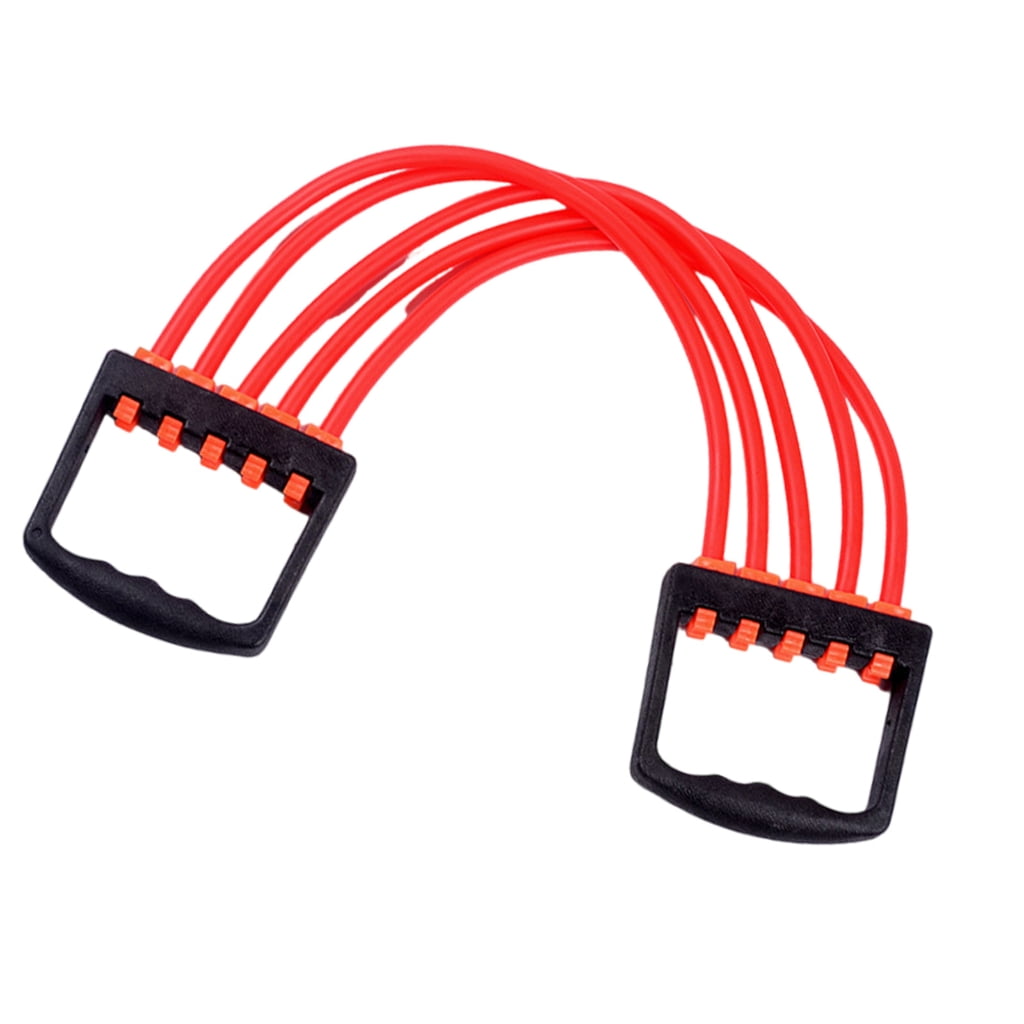 Chest Exercise Resistance Band Muscle Fitness Equipment Five Tube Chest ...