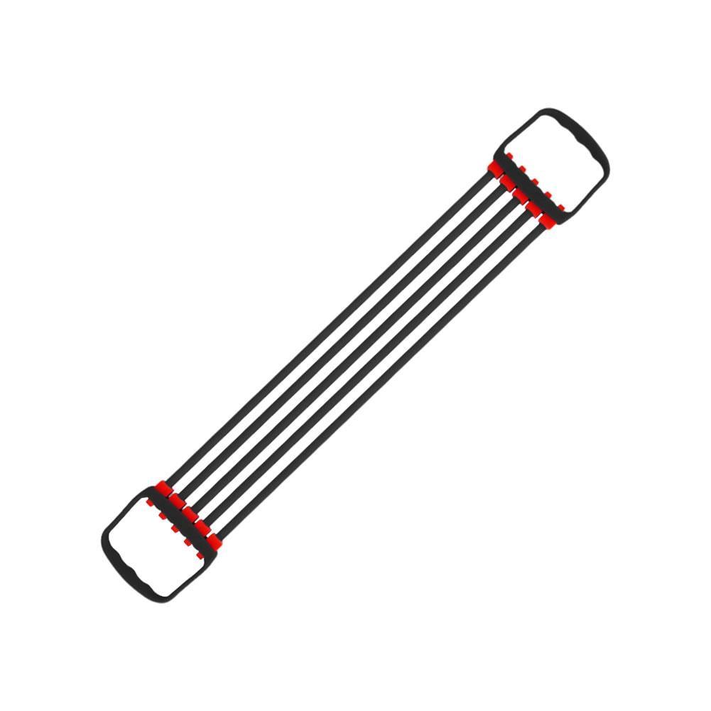 Chest Expander Exercise Puller Muscle Stretcher Training 5 Springs Gym ...