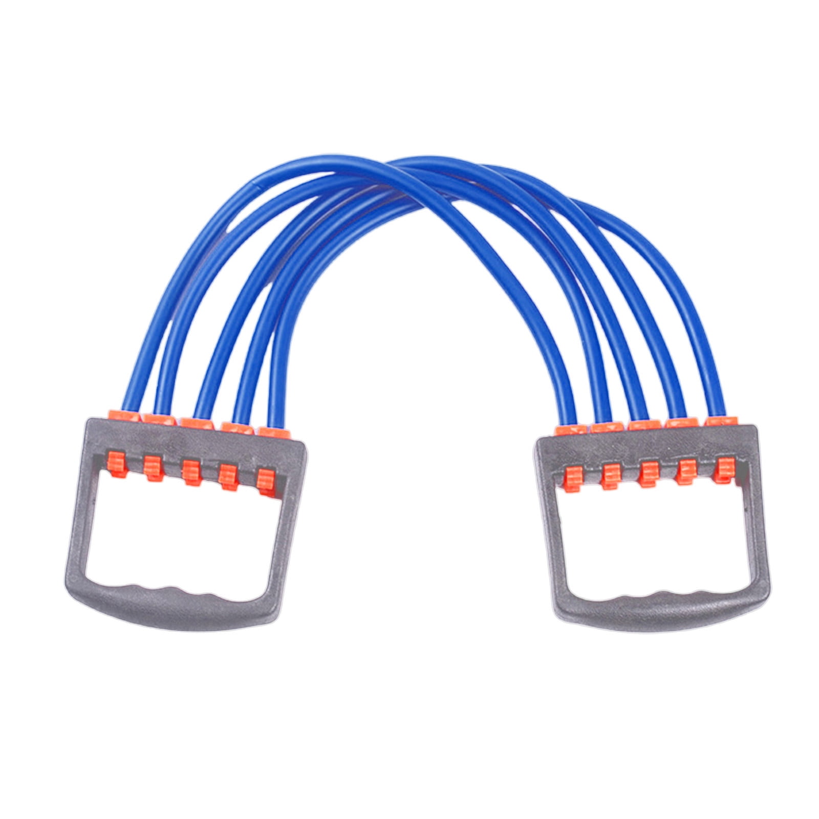 Chest Expander Puller, 5 Tube Chest Expander Muscle Pull Exerciser ...