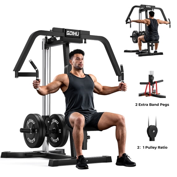 Chest Fly Machine, Reverse Delt Machine Adjustable Upper Body Specialty ...