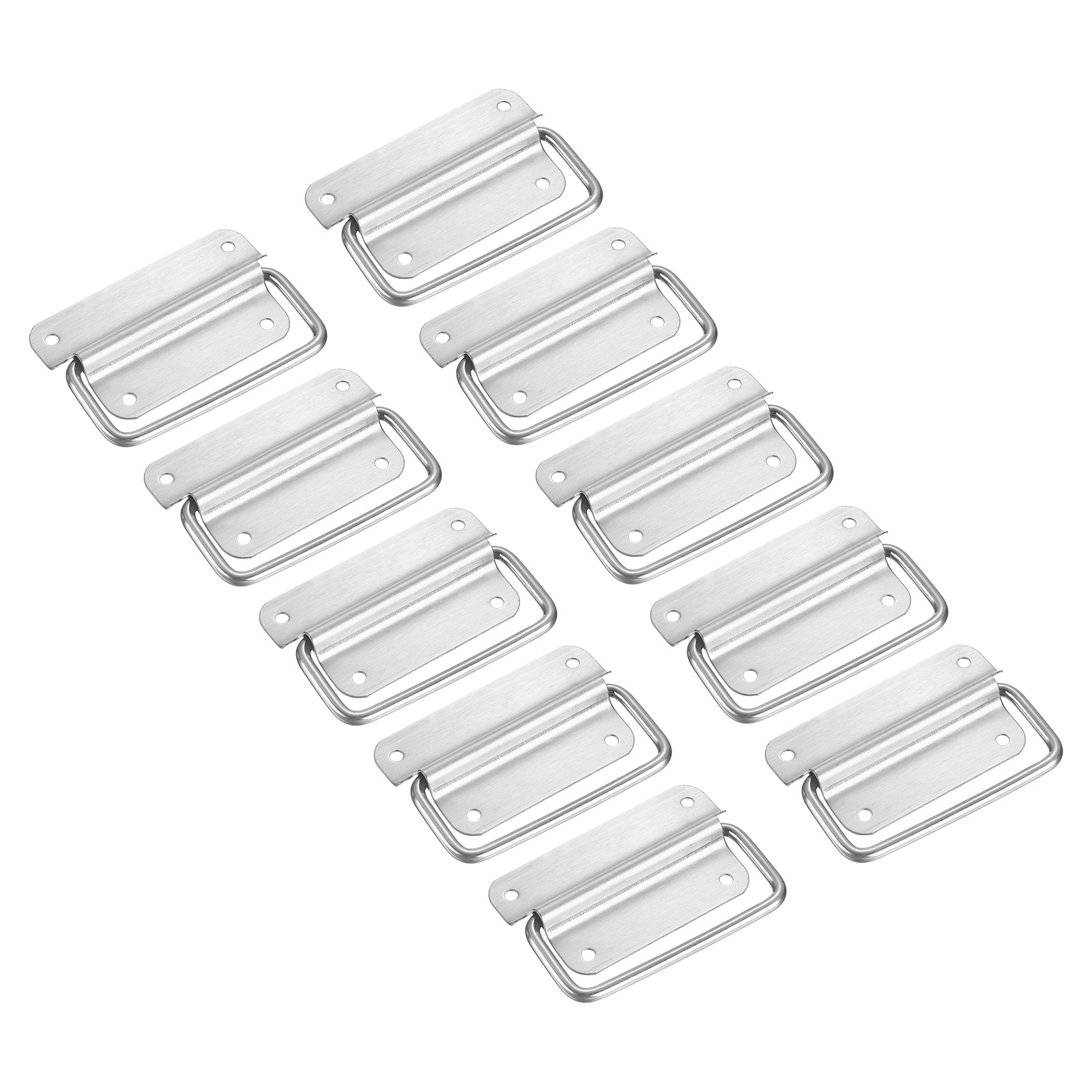 Chest Handles, 10Pcs - Stainless Steel Folding Handle, Pull Handle for ...