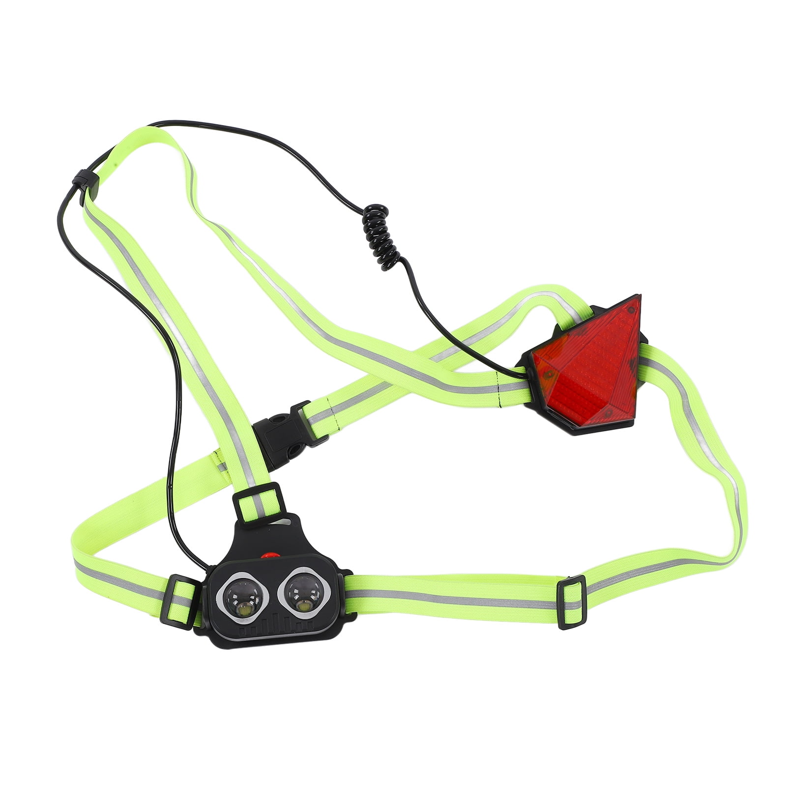 Chest Light Rechargeable for Night Running Cycling Camping Adjustable ...