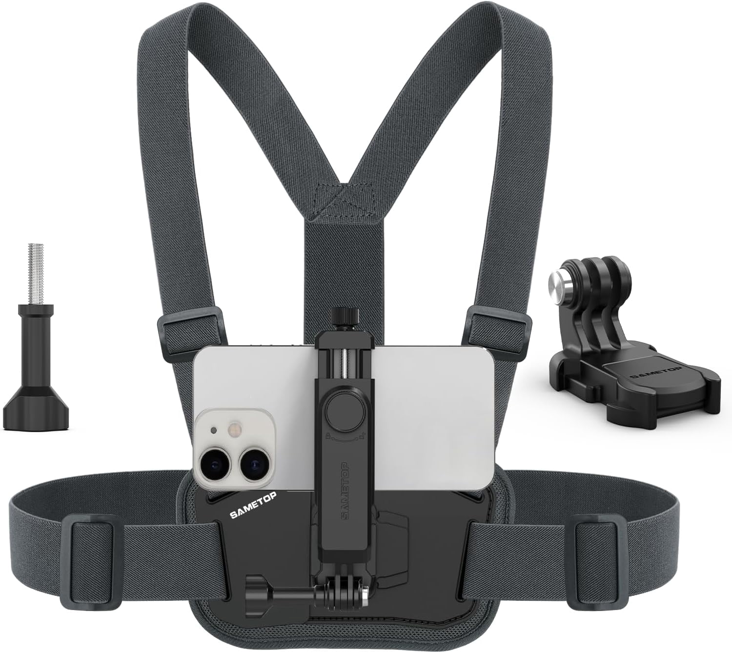Chest Mount Harness Holder Mobile Phone Strap Clip Compatible with ...