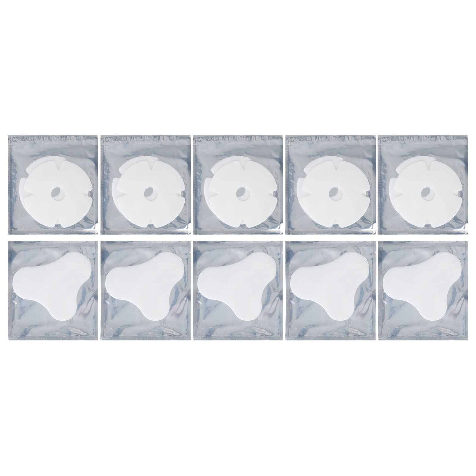 Chest Neck Back Patch Gel Sticker Flower Shape Desalt Melanin Replenish ...