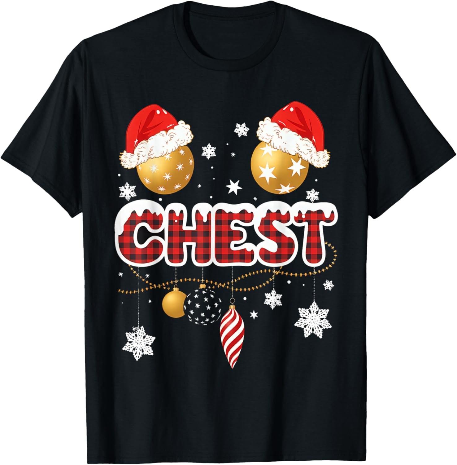 Chest Nuts Christmas Matching Couple Chestnuts T-Shirt - Walmart.com