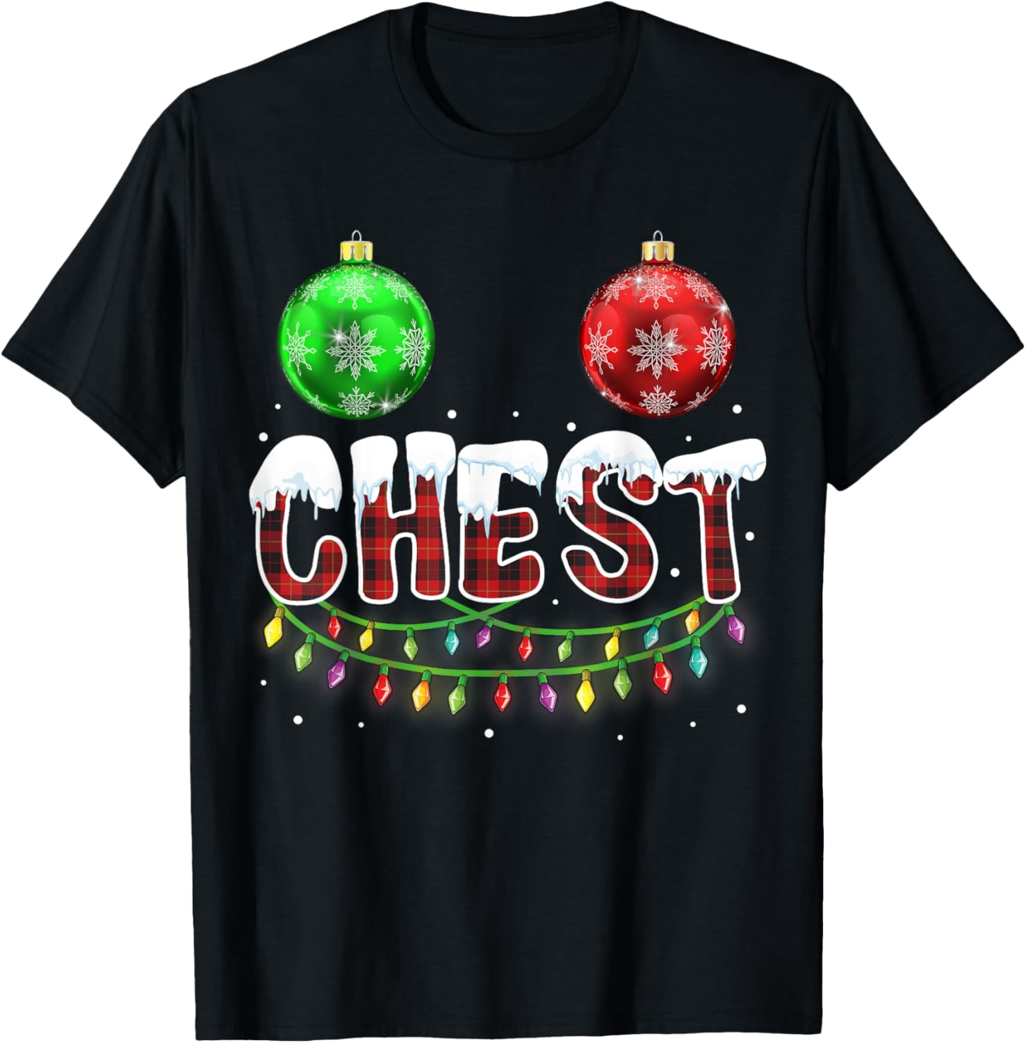 Chest Nuts Christmas TShirt Matching Couple Chestnuts T-ShirtMen's and ...