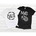 Chest Nuts Couple Shirt, Funny Matching Shirts, Humorous Christmas New ...